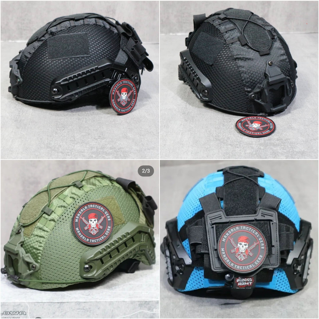 Jual helm tactical / helmet tactical/ helem tactical full cover mich ...