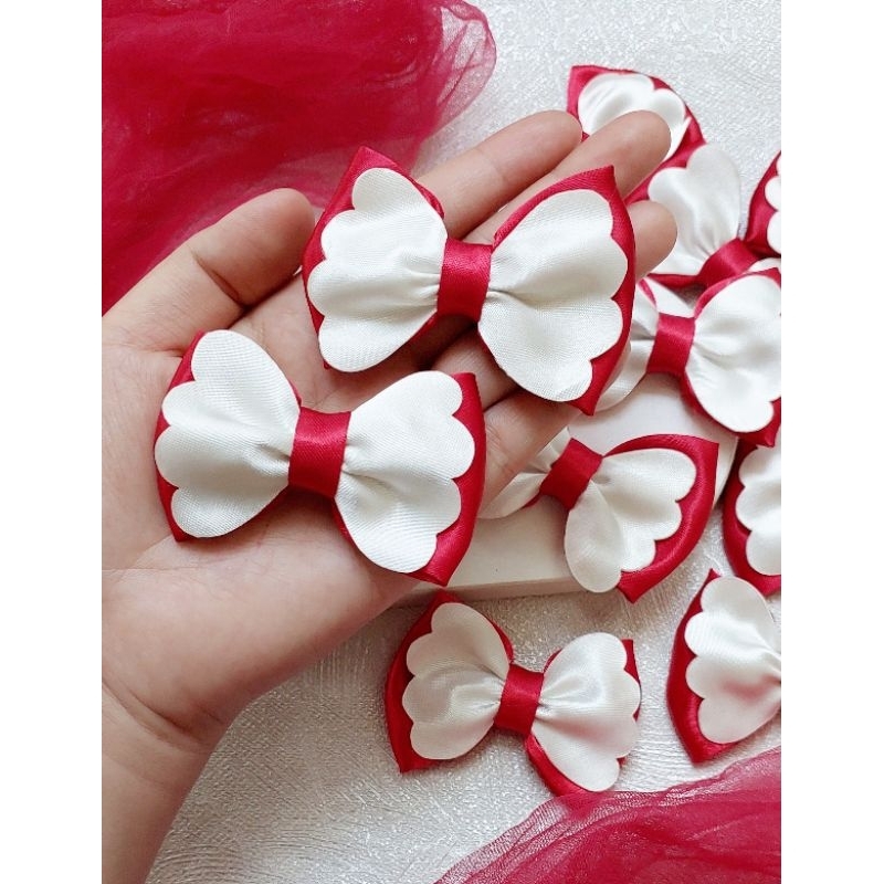 Jual Jepit Pita Satin/ Jepit Sekolah Petra/ Jepit pita sekolah/Jepit ...