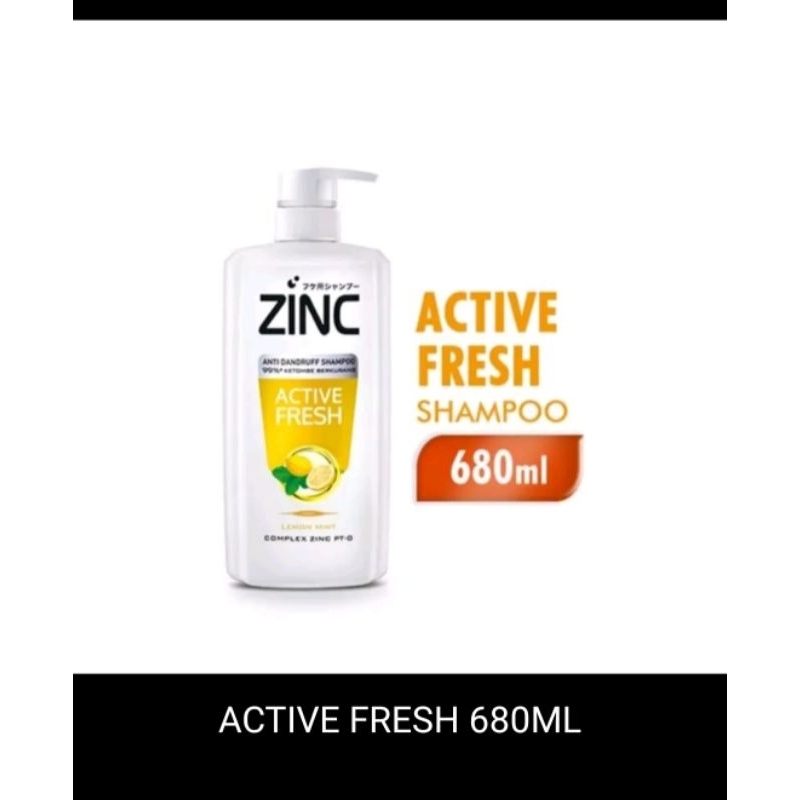 Jual Zinc active fresh 680ml | Shopee Indonesia
