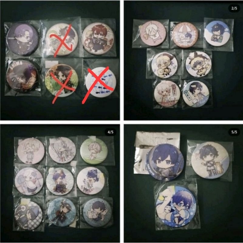 Jual Utaite Original Can Badge Official Pin Soraru & Mafumafu After the ...