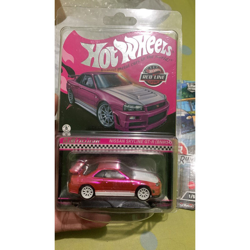 Jual Hotwheels RLC nissan skyline R34 pink | Shopee Indonesia