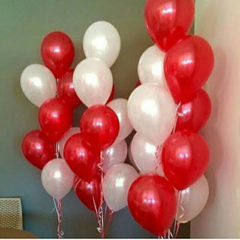 Jual Balon Merah Putih 17 Agustus Metalik (10pc) | Shopee Indonesia
