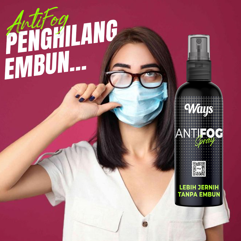 Jual [A039] ANTIFOG SPRAY Anti Embun Uap / WAYS Anti Fog Pembersih ...