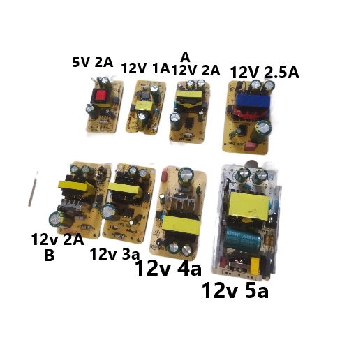 Jual Adaptor 12V 5A / 12V 4A / 12V 3A / 12V 2.5A / 12V 2A / 12V 1A/ 5V 2A switching modul ...