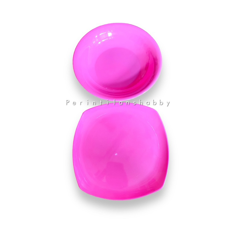 Jual PIRING MAKAN BULAT & KOTAK PINK FANTA MELAMINE | Shopee Indonesia