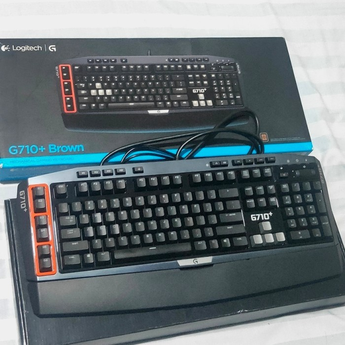 Jual Keyboard Gaming Logitech G710+ Cherry MX Brown Switch ( rare item ...