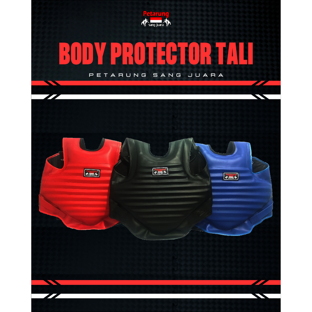 Jual Body Protector Silat Tali, Body Silat Tali, Body Peraturan Lama ...