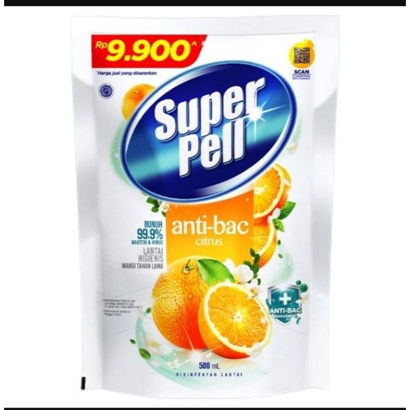 Jual Superpell anti-bac Citrus 500ml | Shopee Indonesia