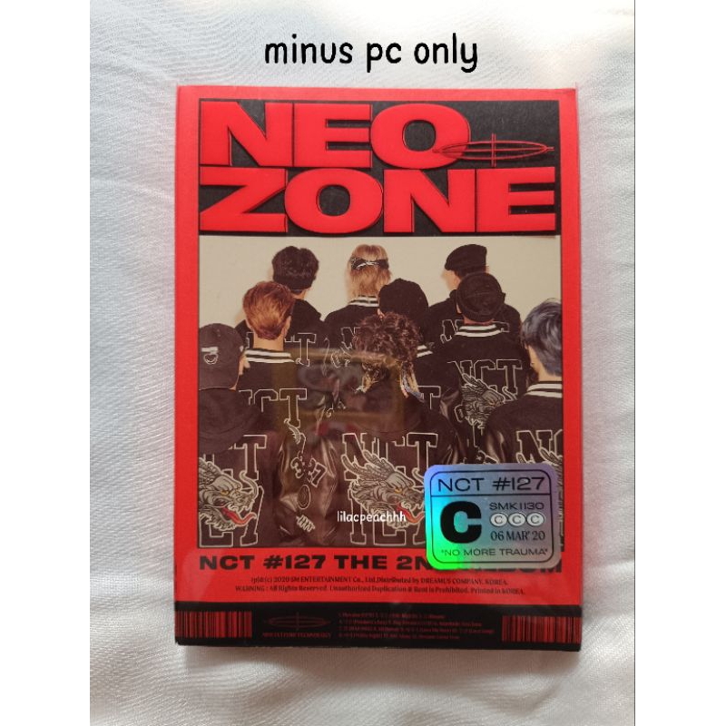 Jual NCT 127 NEO ZONE C VER (ALBUM ONLY) | Shopee Indonesia