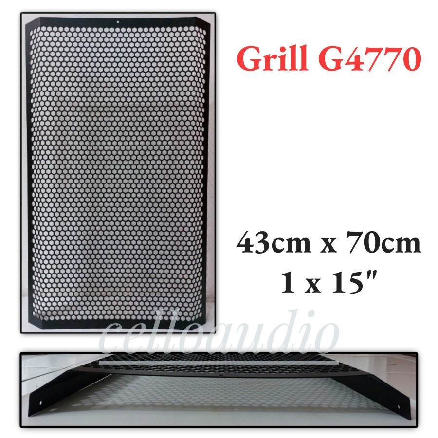 Jual Grill Speaker Besi Import G4770 / 1 x 15 inch Grill Speaker 1 x 15 ...