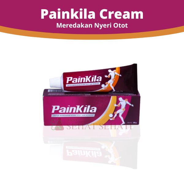Jual Painkila Cream Meredakan Nyeri Otot Dan Keseleo 30gr | Shopee ...