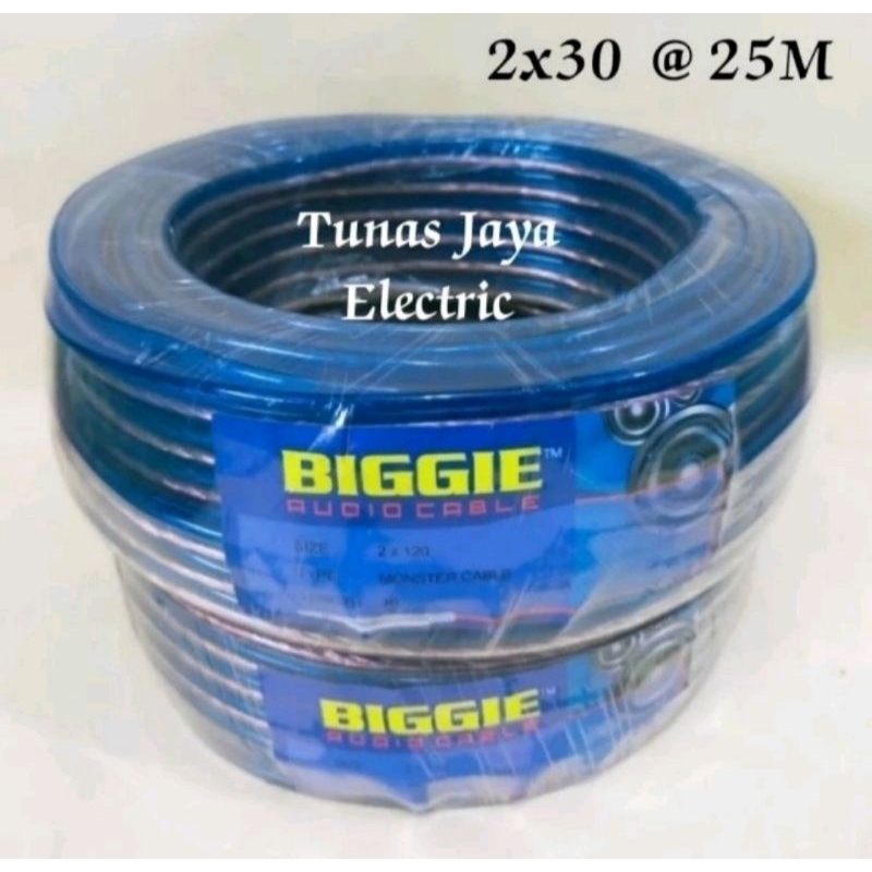 Jual Kabel Audio Monster Transparan Size 2x30 @25M Full | Shopee Indonesia