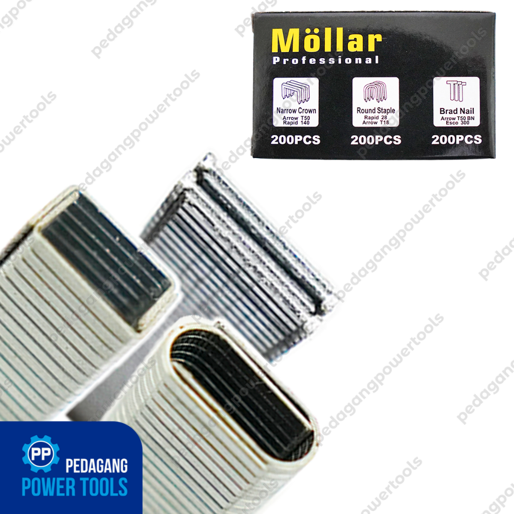 Jual MOLLAR REFILL STAPLE GUN 3 WAY ISI ULANG STAPLES TEMBAK HEKTER 3 ...