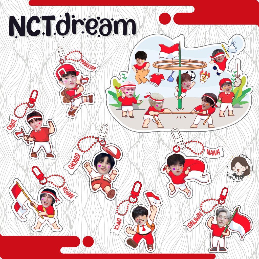 Jual KPOP MERDEKA Keychain | Shopee Indonesia