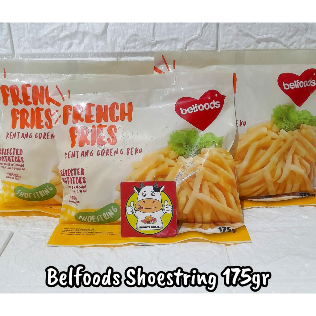 Jual BELFOODS FRENCH FRIES 175GR - KENTANG GORENG - FROZEN FOOD ...