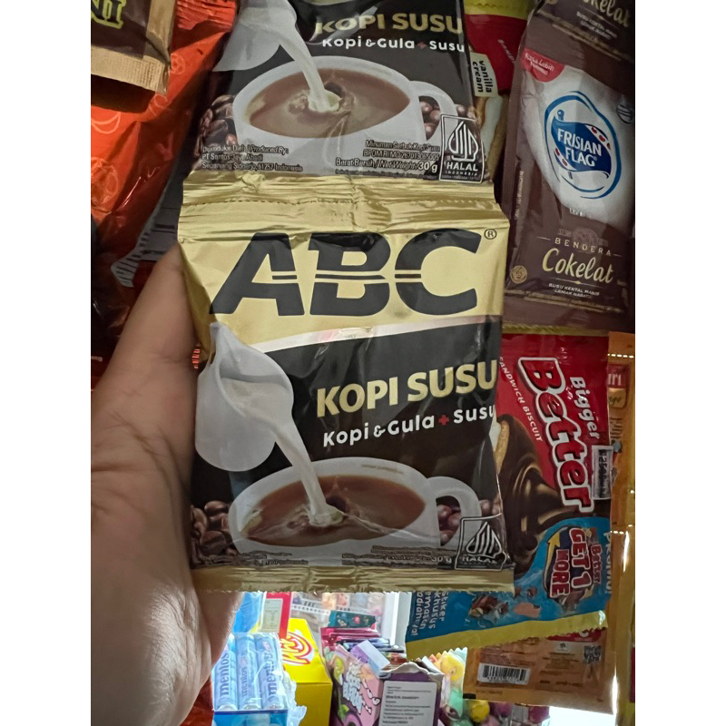 Jual ABC Kopi Susu Gula + susu renceng | Shopee Indonesia