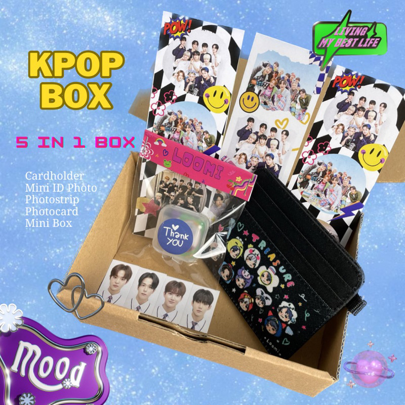 Jual KPOP KIT HAMPERS GIFT BOX CARDHOLDER PHOTOSTRIP PHOTOCARD ID CARD ...