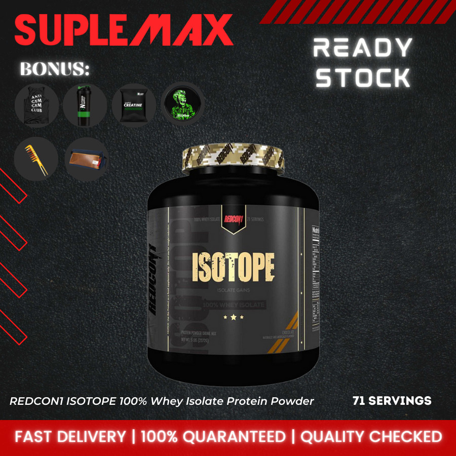 Jual REDCON1 ISOTOPE 100% Whey Isolate Protein Powder | Shopee Indonesia