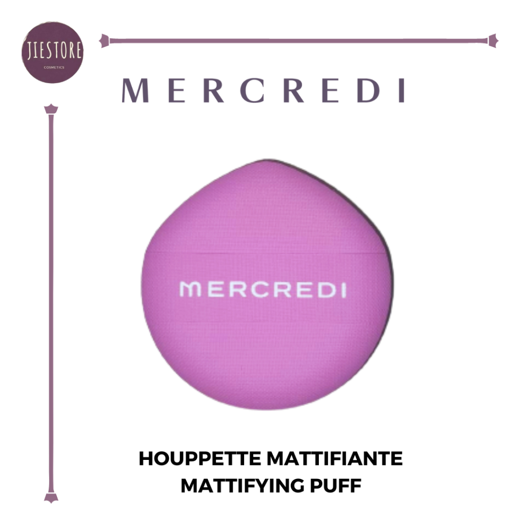 Jual MERCREDI-Houppette Mattifiante Mattifying Puff | Shopee Indonesia