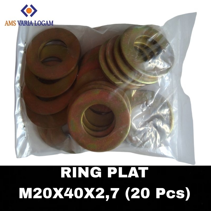Jual RING PLAT 3/4 | RING PLAT M20 / RING PLAT KUNCI 30 | Shopee Indonesia