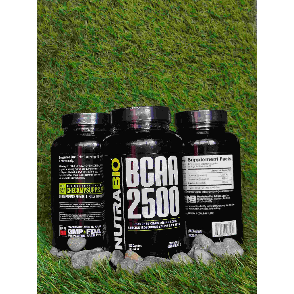 Jual BCAA 5000 POWDER 60 SERVING NUTRABIO BCAA POWDER BCAA BUBUK ...
