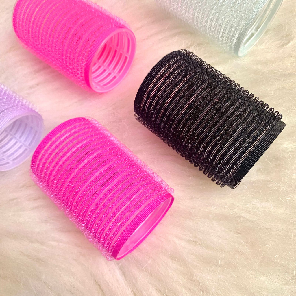 Jual Roll warna gulungan rambut diameter 4 cm size L / roll curly ...