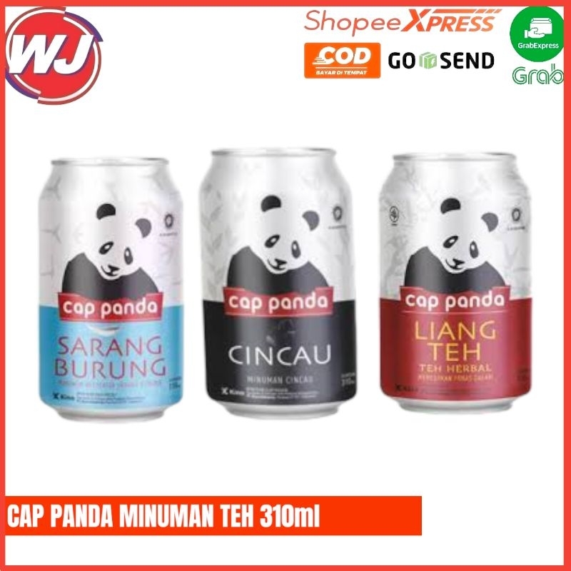 Jual CAP PANDA MINUMAN TEH 310ml | Shopee Indonesia