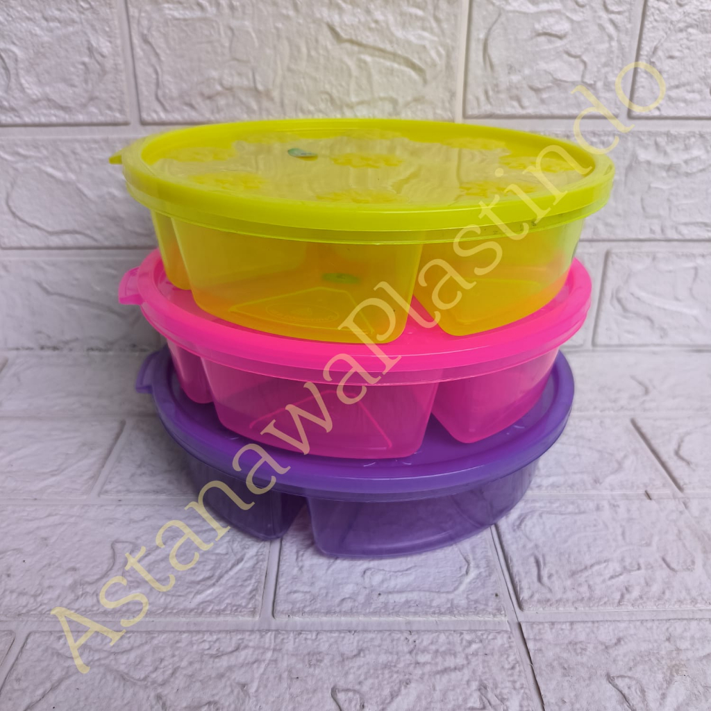 Jual New Cornelius Rantang catering sekat 5 wadah nasi lauk serbaguna ...