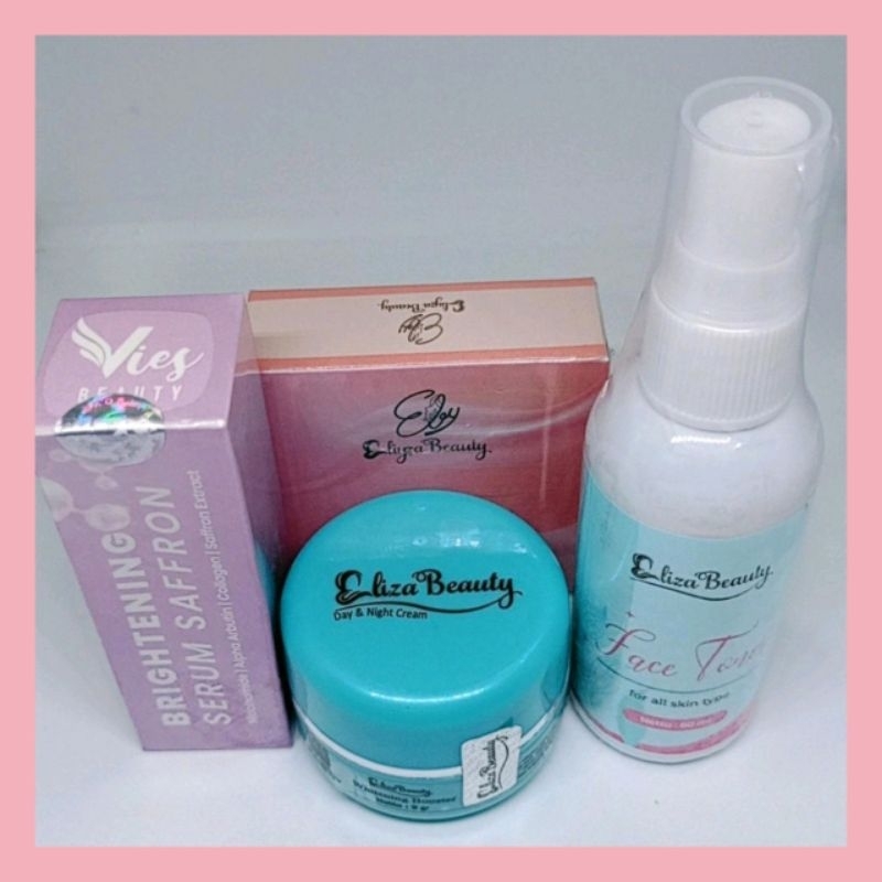 Jual Eliza Beauty paket lengkap ( cream + sabun + toner + serum ...