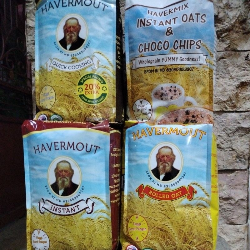 Jual Haverjoy Oatmeal 1 kg Australian Oat Havermout ROLLED QUICK ...