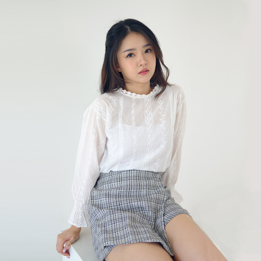 Jual Bae Sheer Top | Shopee Indonesia