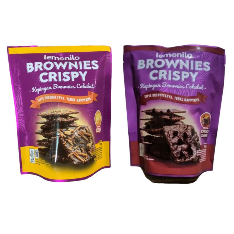 Jual Lemonilo Brownies Crispy 35g | Shopee Indonesia