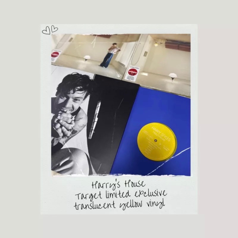 Jual [READY STOCK] Harry’s House Harry Styles Yellow Target Vinyl LP ...