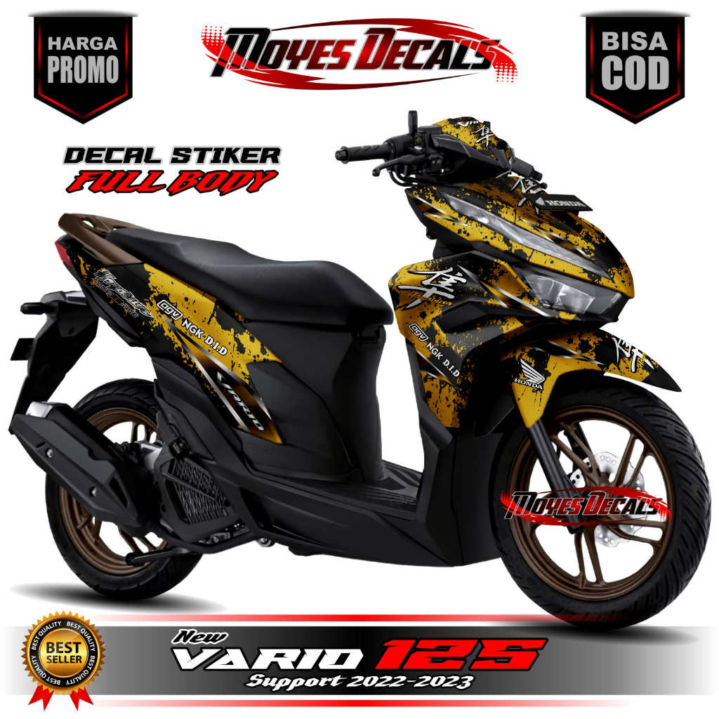 Jual Decal Vario 125 2022 2023 Full Body - Stiker Vario 125 2023 Full Body - Decal Vario 125 ...