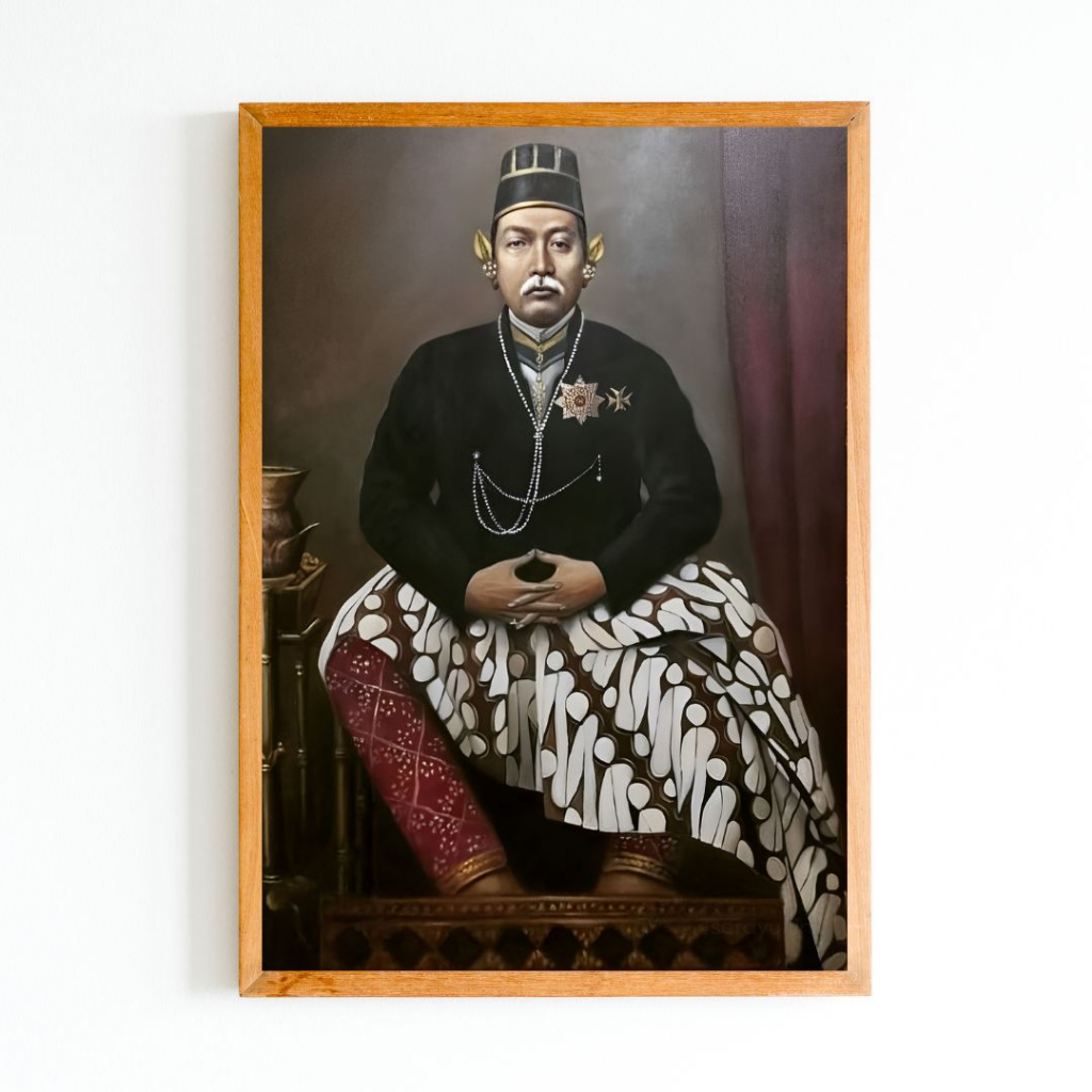 Jual Lukisan Cetak Sultan Hamengkubuwana VII Raja Kesultanan Yogyakarta ...