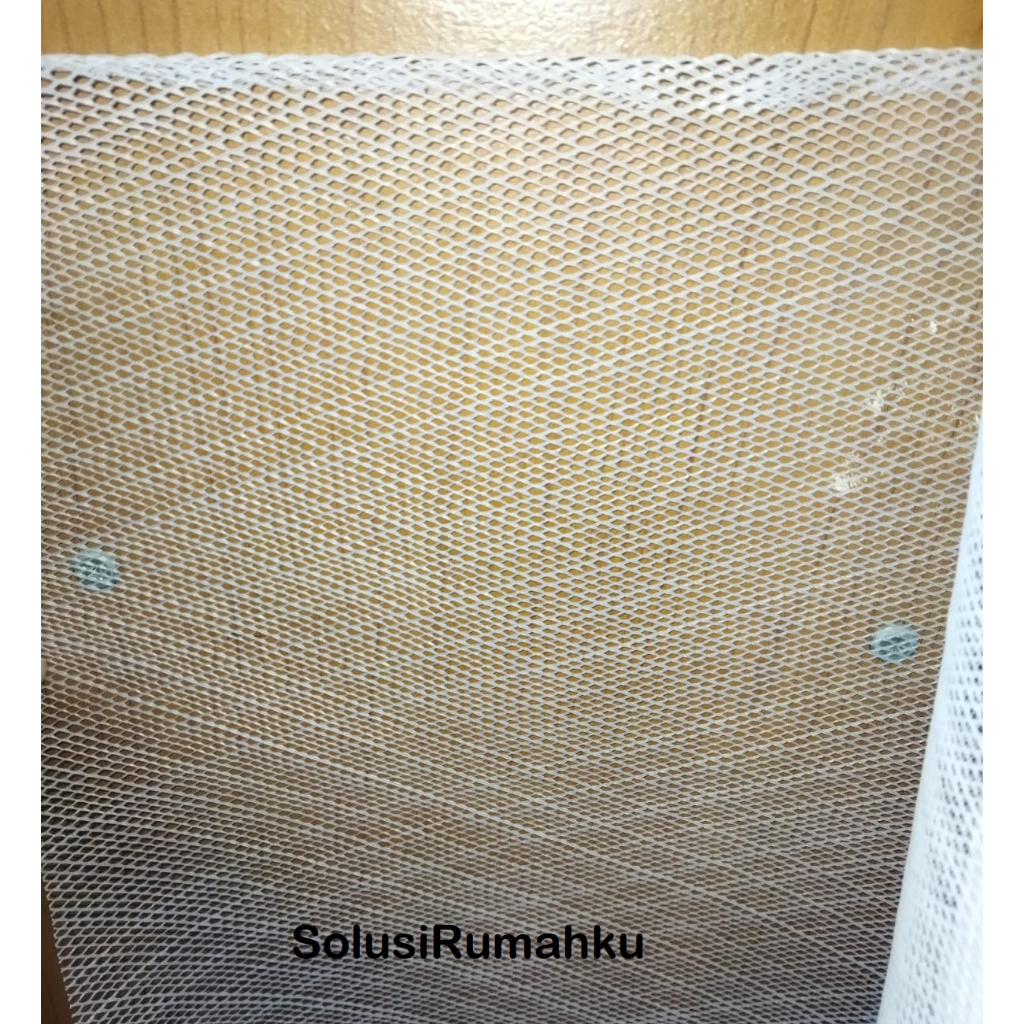 Jual [ INSTANT BANDUNG ] 1 MTR RAM NYAMUK NYLON PUTIH tinggi 120 CM ...