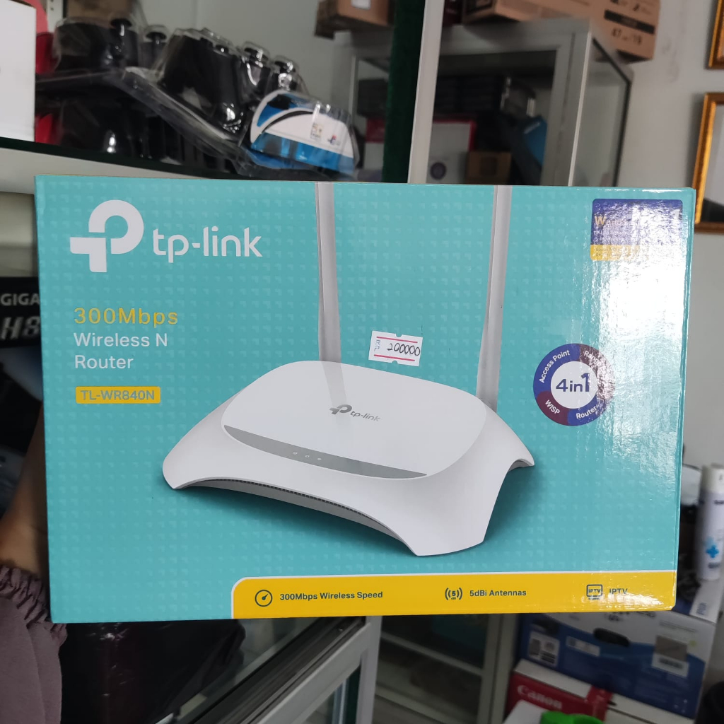 Jual Wifi Router TP-Link TL-WR840N 300 Mbps | Shopee Indonesia