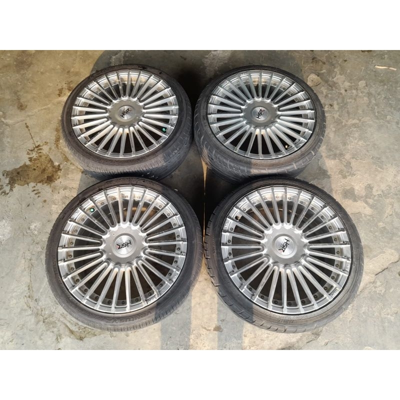 Jual Velg Bekas Racing HSR AMARASI R17 4x100/114.3 Ban 205 40 R17 ...
