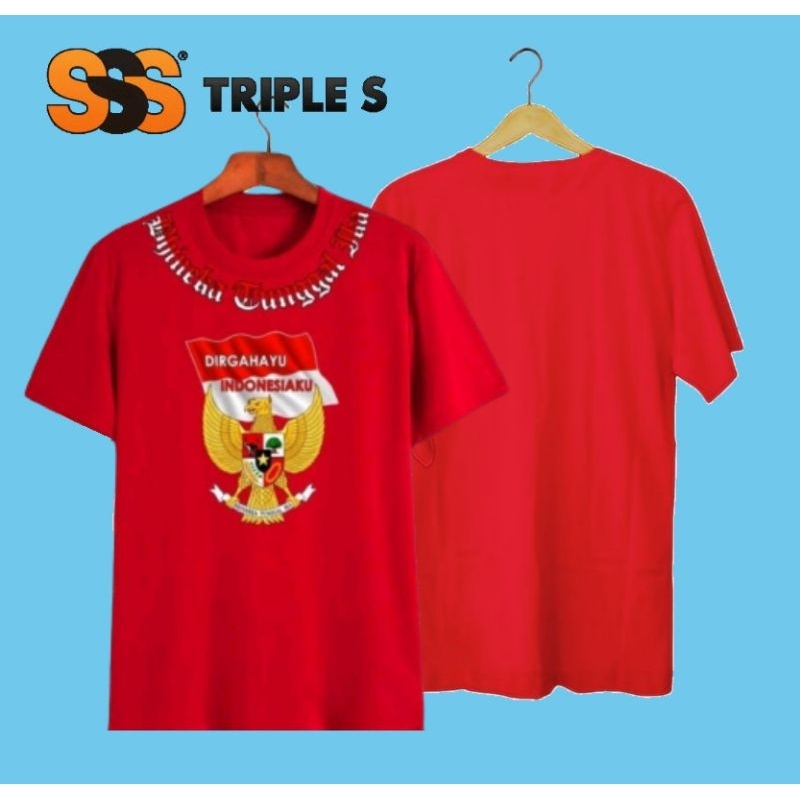 Jual KAOS HUT RI KE 79 INDONESIA MERDEKA LAMBANG GARUDA KAOS 17 AGUSTUS ...