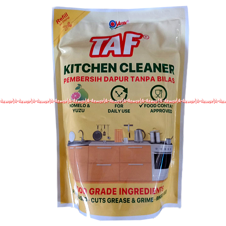 Jual Yuri Taf Spray 375ml Kitchen Cleaner Pembersih Dapur Antibacterial ...