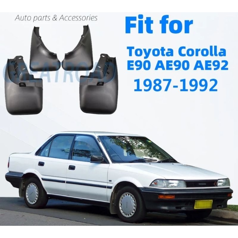 Jual mudguard karpet lumpur toyota corolla twincam ae91 ae92 ee90 | Shopee Indonesia