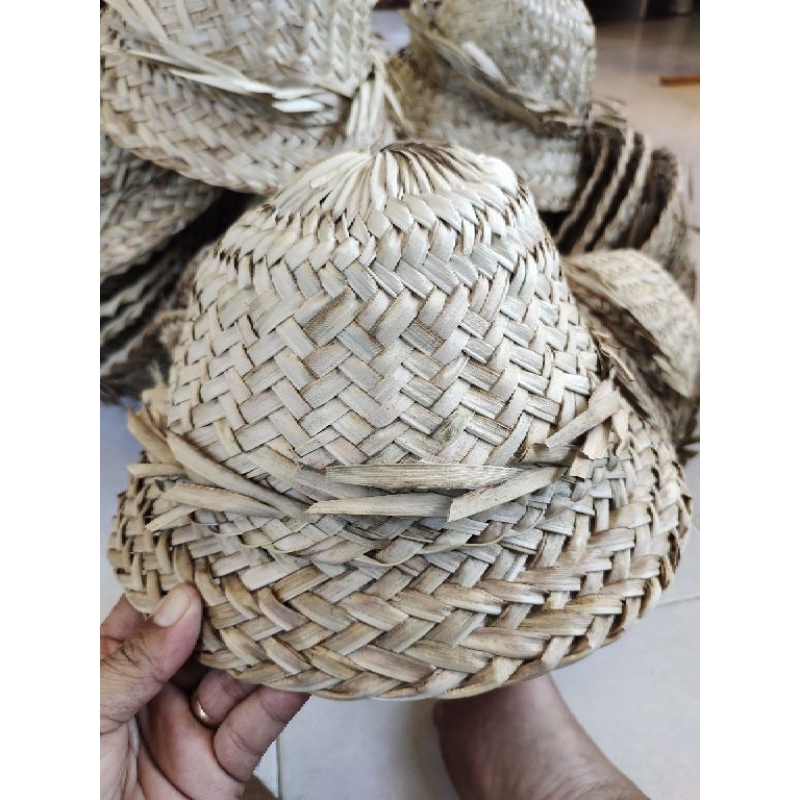 Jual Topi Anyaman Daun Kelapa Khas Petani Bali | Shopee Indonesia