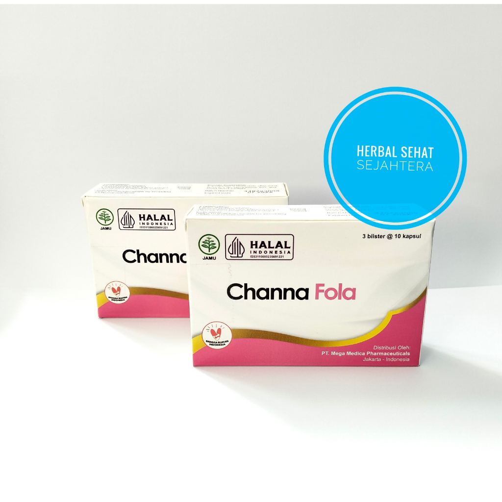 Jual CHANNA FOLA MULTIVITAMIN IBU HAMIL Channafola canafola ...