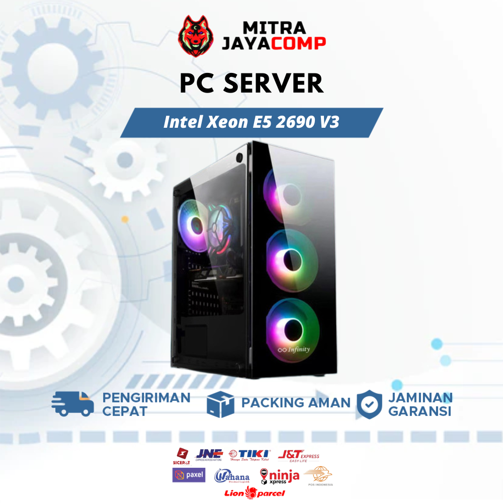 Jual PC CPU Komputer Server Xeon E5 2690 V3 12 Core Ram 16GB SSD 128GB ...