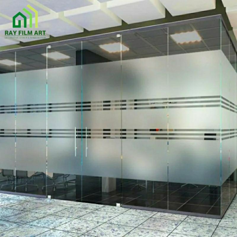 Jual Stiker kaca jendela dekoratif buram Untuk Kantor, perlindungan ...