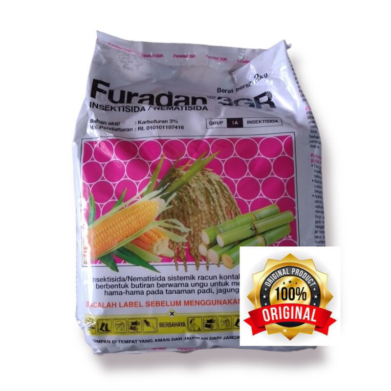 Jual FURADAN 3GR PESTISIDA KEMASAN 1KG | Shopee Indonesia