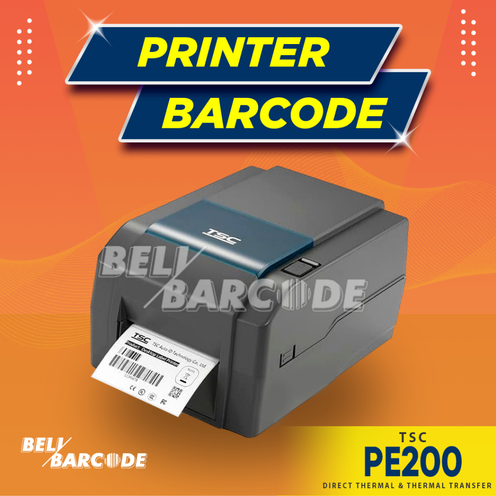 Jual PRINTER BARCODE TSC PE200 / PE 200 CETAK RESI DAN BARCODE USB ...