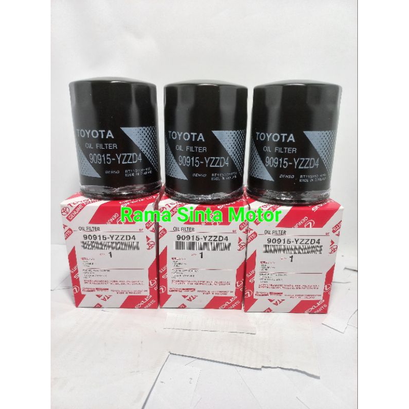 Jual FILTER OLI OIL FILTER TOYOTA INNOVA DIESEL HILUX FOTUNER VIGO ...