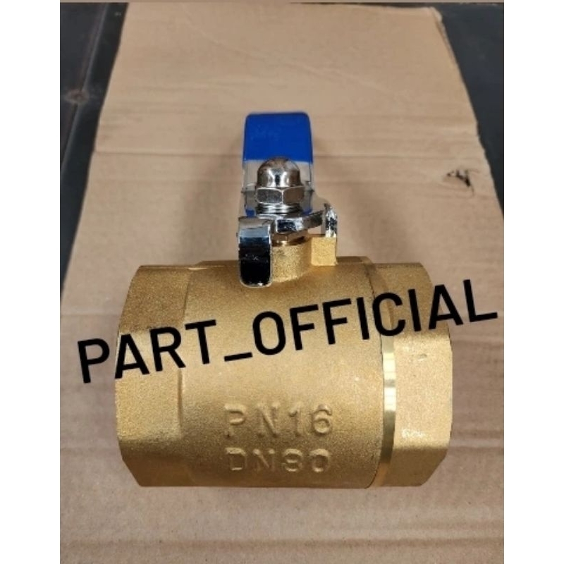 Jual Ball valve 3" inchi brass kuningan// Stop kran 3 inch kuningan | Shopee Indonesia