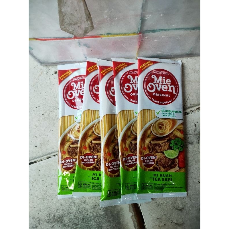 Jual Mie Oven Mayora Mi Kuah Rasa Iga Sapi (5Pcs) | Shopee Indonesia